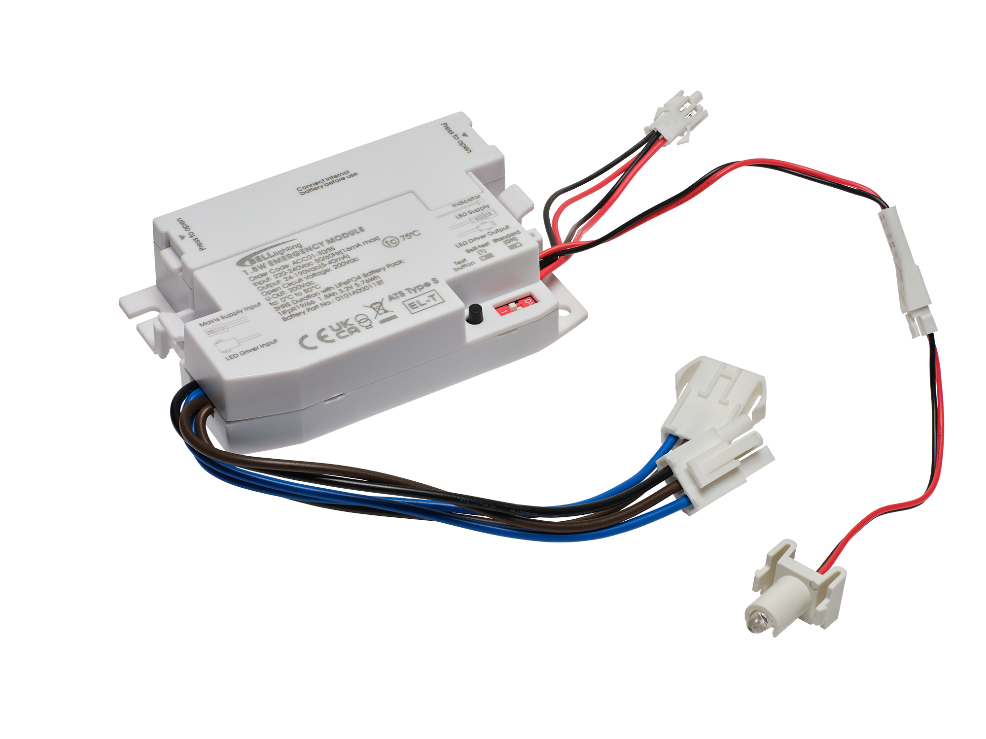 70201 - Self-Test Selectable Emergency Pack for Lumo 2 CCT and Aqua ...