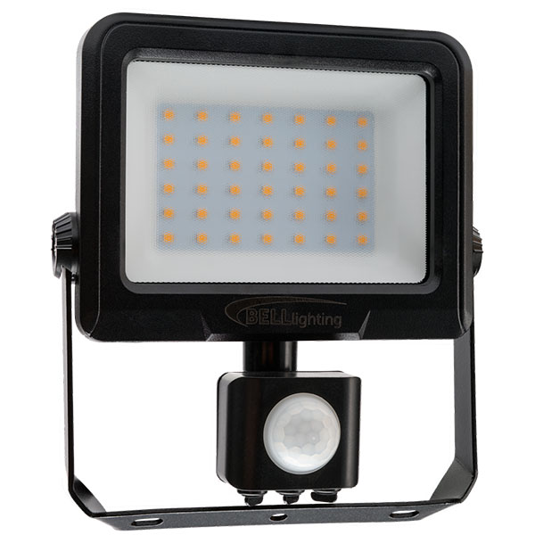10705 - 30W Skyline Vista LED PIR Floodlight - 4000K - BELL Lighting