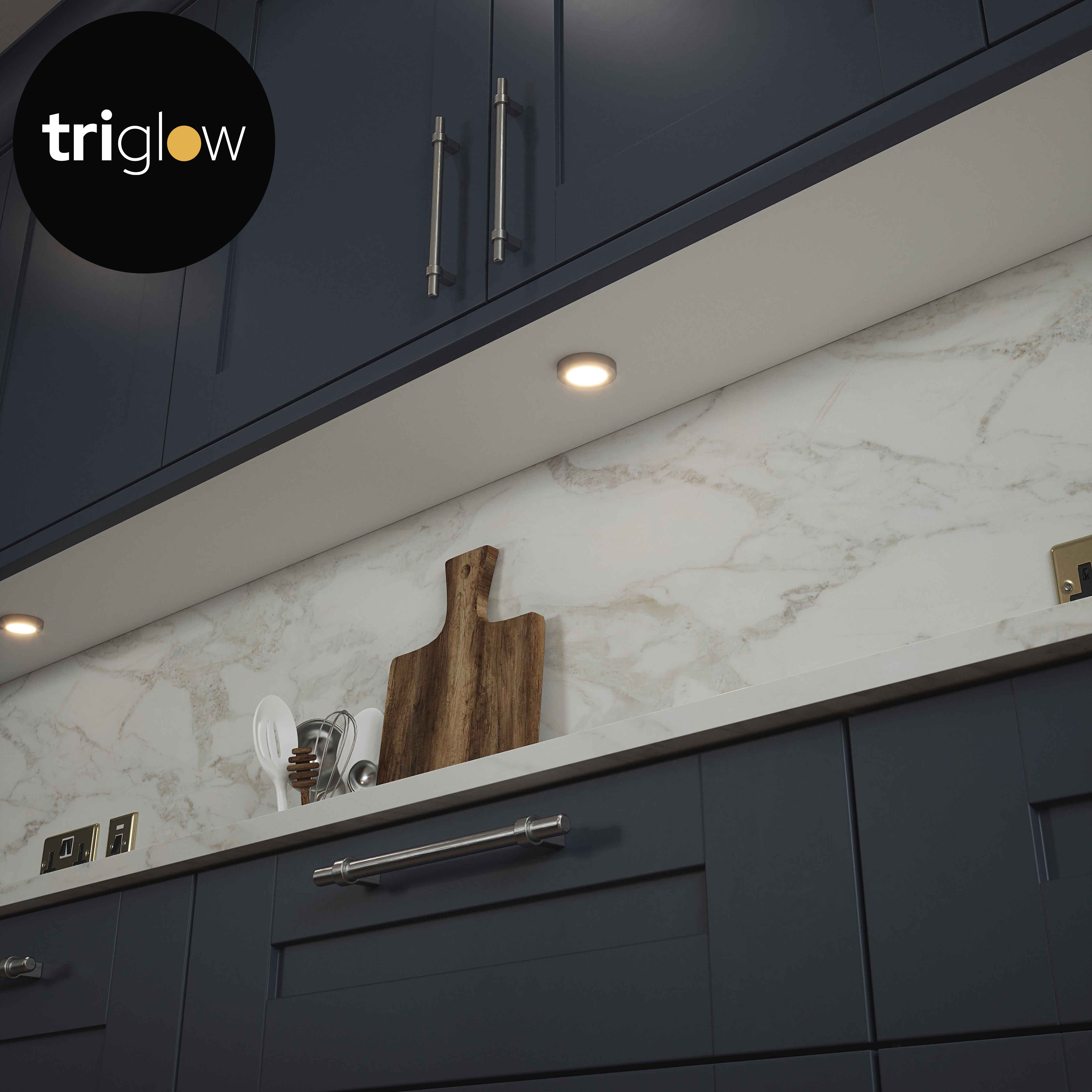 24V Nexa TriGlow LED Cabinet Light - Sycamore B2B