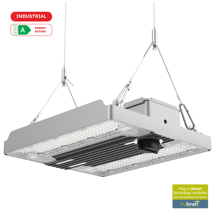 Industrial Mid Bay 431175-85 Derwent Mid Bay 75W/95W/118W 5000K Grey ...