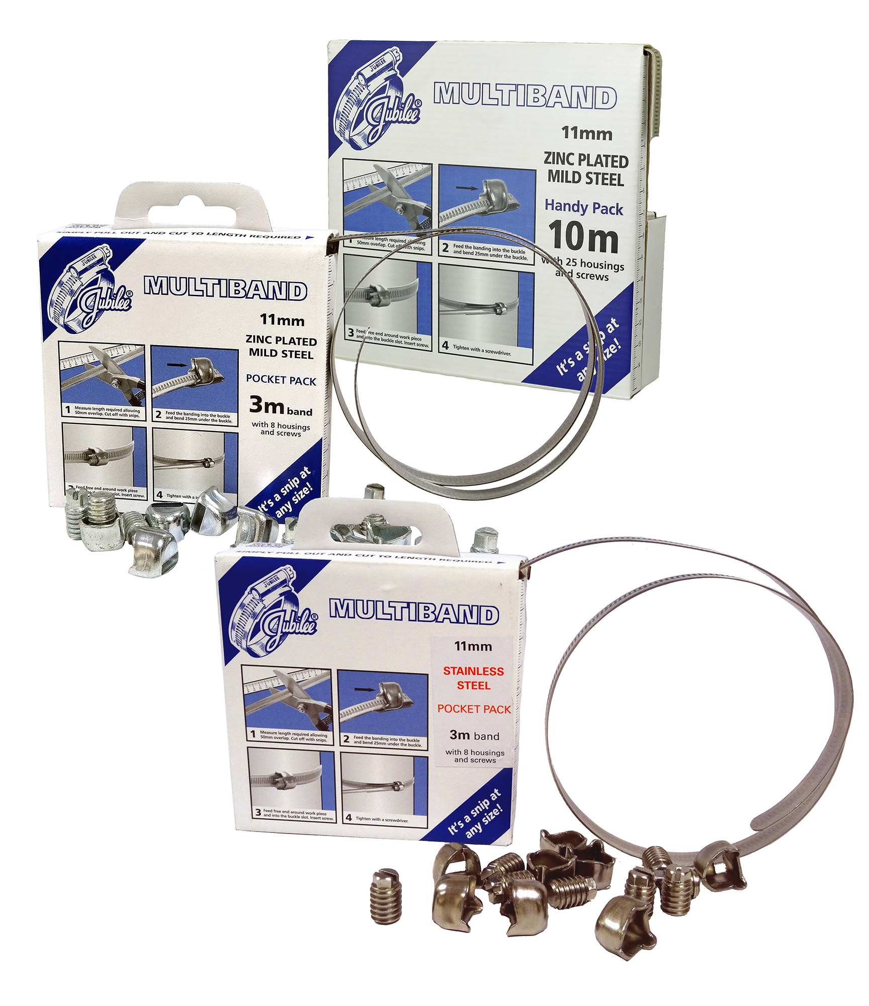 Jubilee® Multiband Handy Packs and Pocket Packs